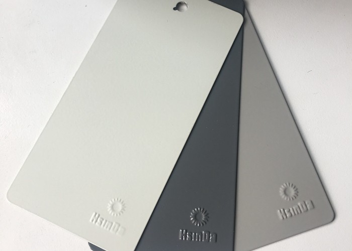 Ral 7035 Sand Grain Texture Epoxy Polyester Powder Coating สภาพอากาศพิเศษ